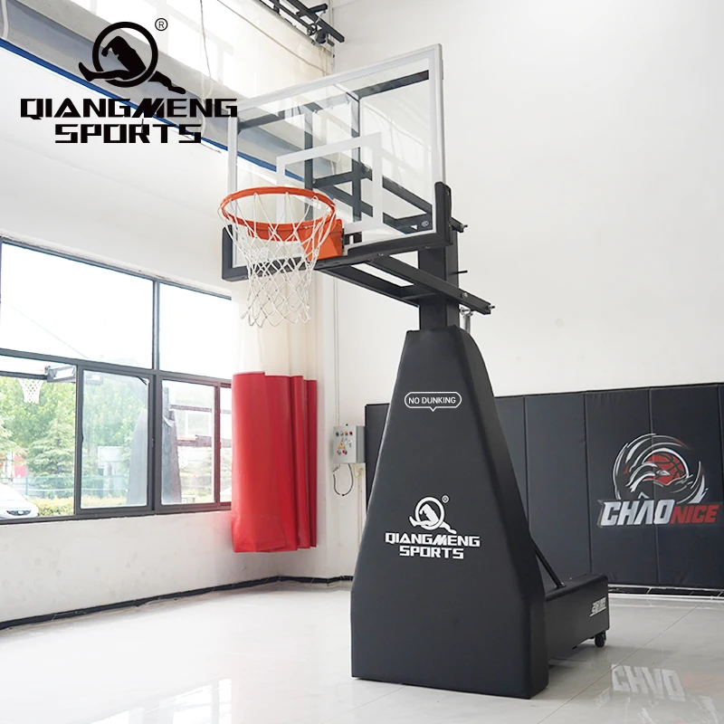 Court Training Equipment Portable Basketball Hoop with Wheels ...
