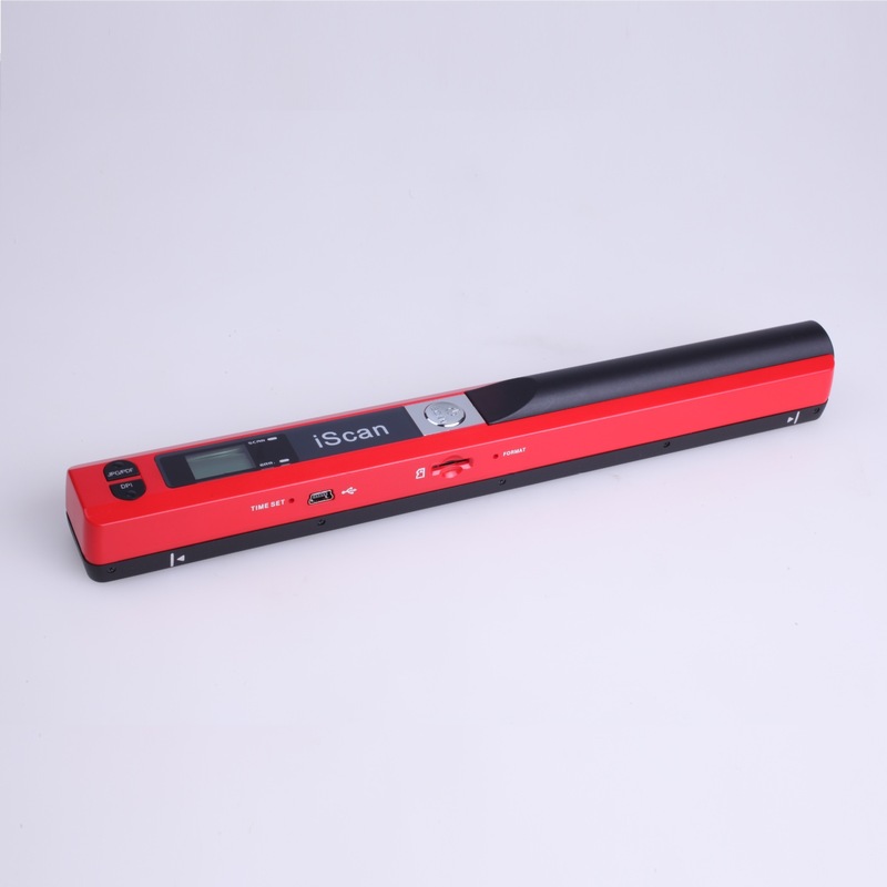 Portable A4 Handheld Scanner, CIS, 4ppm, LED Light Source, USB ...